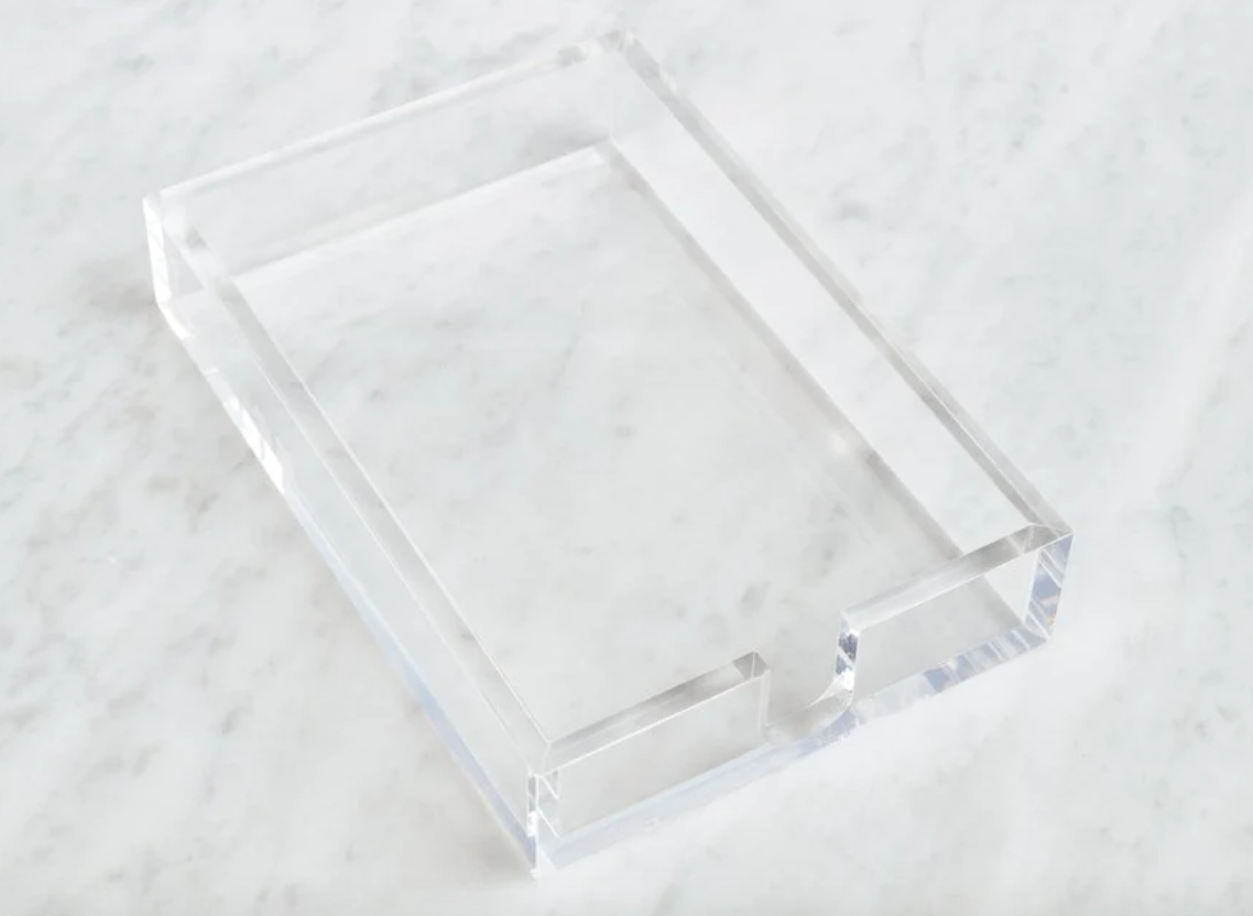 Acrylic Notepad Holder – PepperLou Gifts